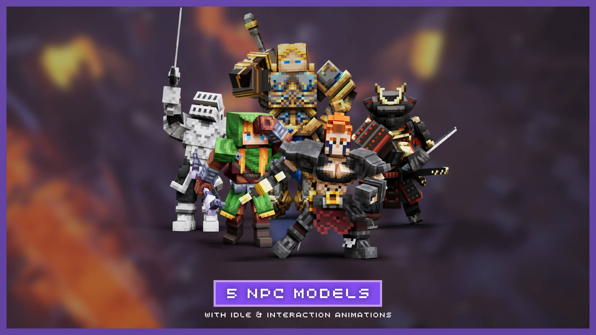 Overview - Npc Model Pack V.1 | Phoenix Store